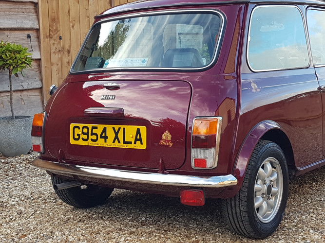 1989 Rover Mini 30 Limited Edition On Just 12250 Miles From New ...