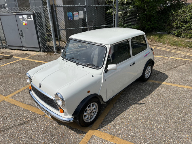 1996 Rover Mini Sprite. 1275cc. White Diamond - Mini Owners Club