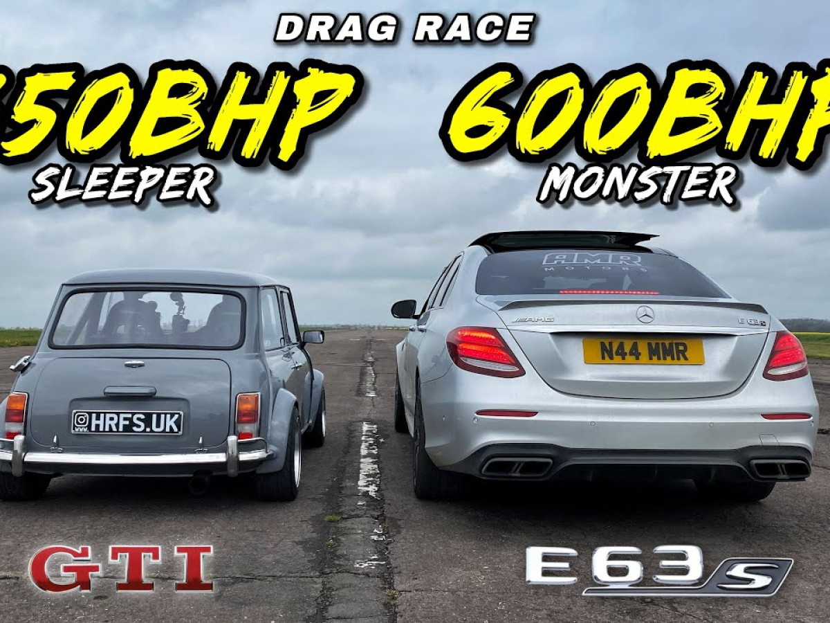 David vs Goliath PT2..350HP DSG 2.0L MINI v 600HP MERC E63S AMG - Mini ...